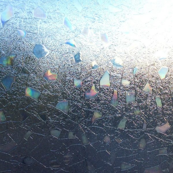 Ice Light Reactive Textured Privacy 3D Decorative Window Film | Fosted ...