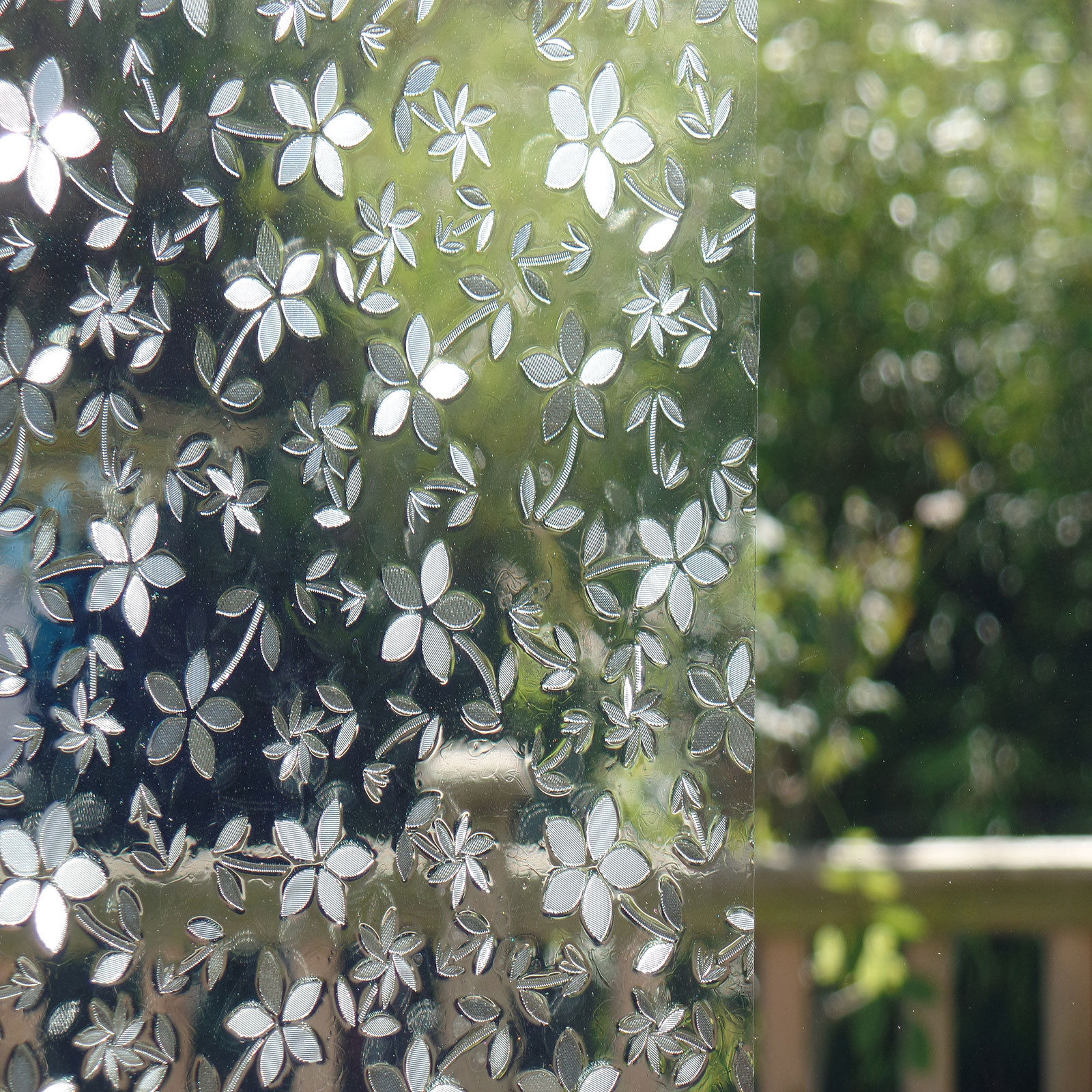 Meadow Light Reactive Textured Privacy 3D Decorative Window Film ...